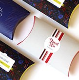 Emballage pochette à rabat originale format sur-mesure